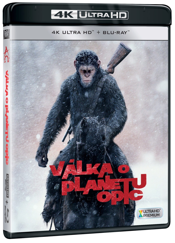 Vojna o planétu opíc - 4K Ultra HD Blu-ray + Blu-ray 2BD | FilmGame