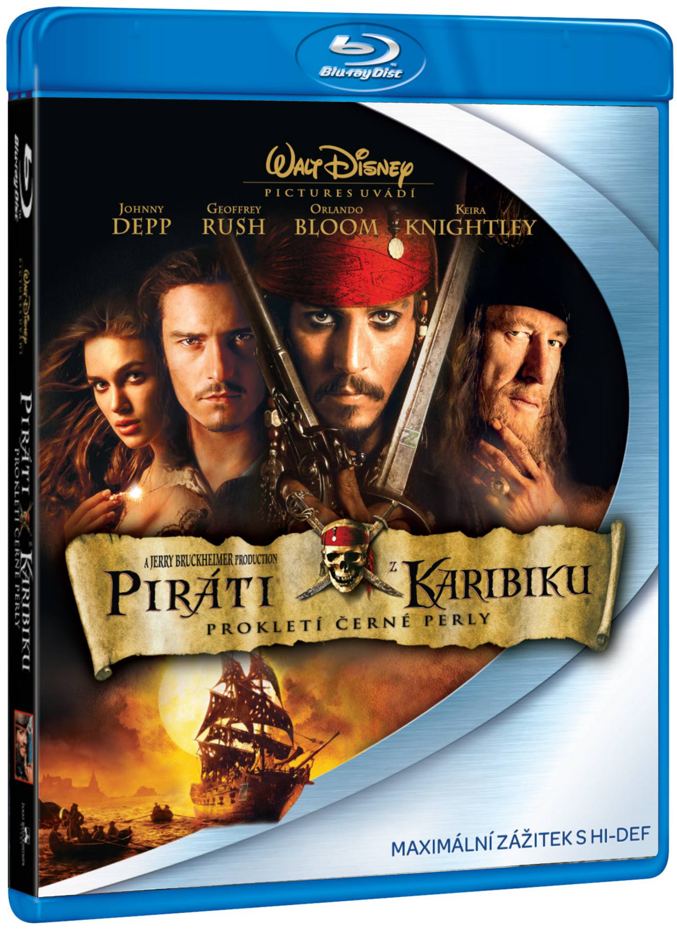 Piráti z Karibiku: Prekliatie Čiernej perly - Blu-ray | FilmGame