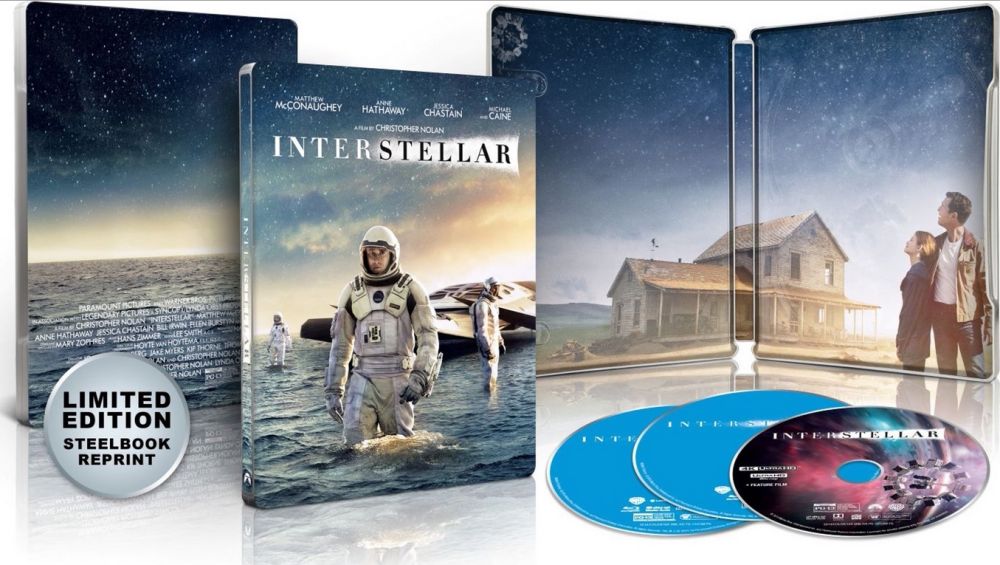 Interstellar - 4K Ultra HD Blu-ray Steelbook | FilmGame