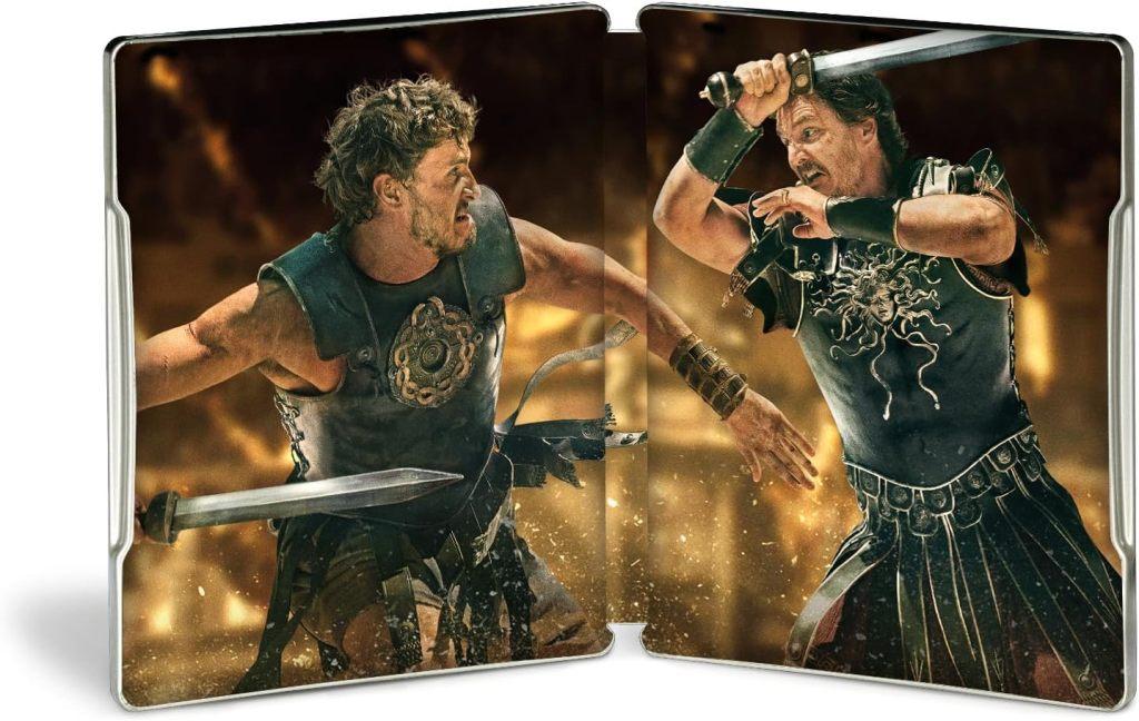 Gladiátor II Limited Edition Steelbook - 4K Ultra HD Blu-ray + Blu-ray Gold | FilmGame